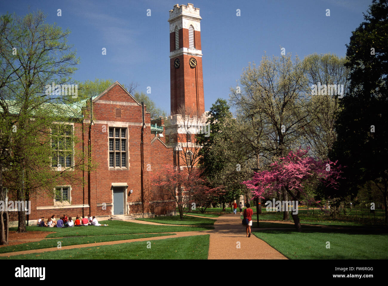 Vanderbilt University campus grounds , TN Stock Photo - Alamy