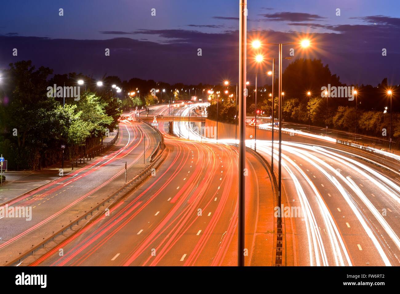 A40 motorway london hi-res stock photography and images - Alamy