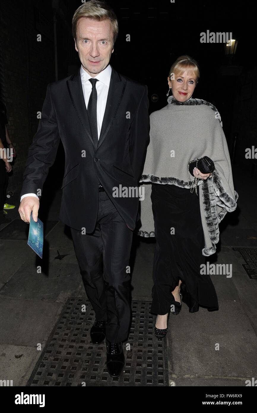 London. 301113. Christopher Dean and Karen Barber at the Emeralds and ...