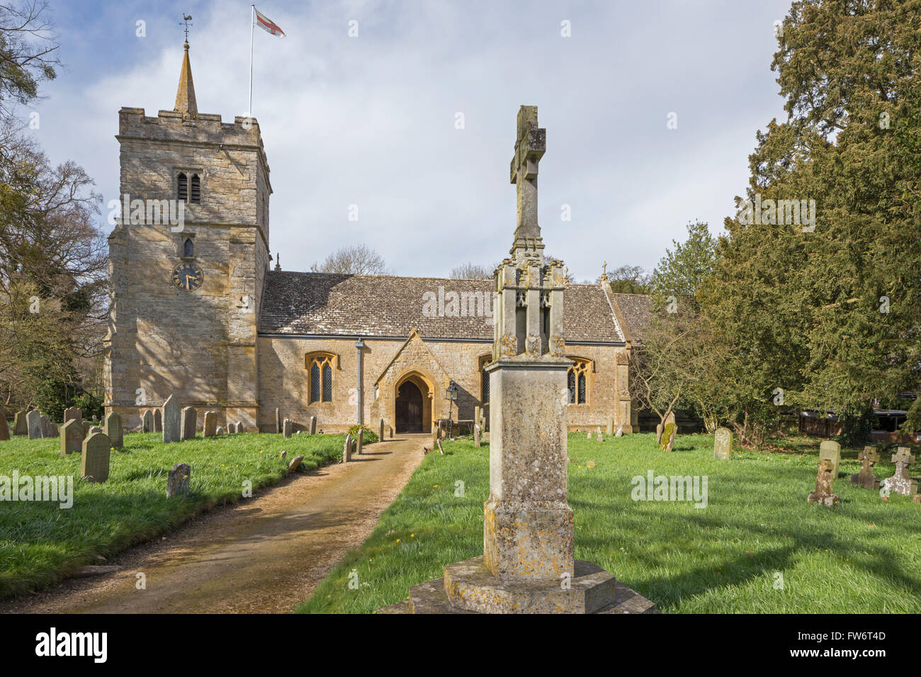 St James Church at Birlingham, Worcestershire, England, UK Stock Photo ...