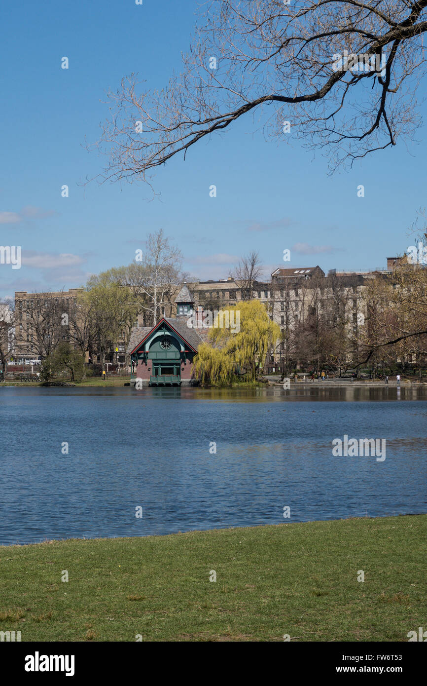 The Harlem Meer is a small body of water located on the far north edge ...