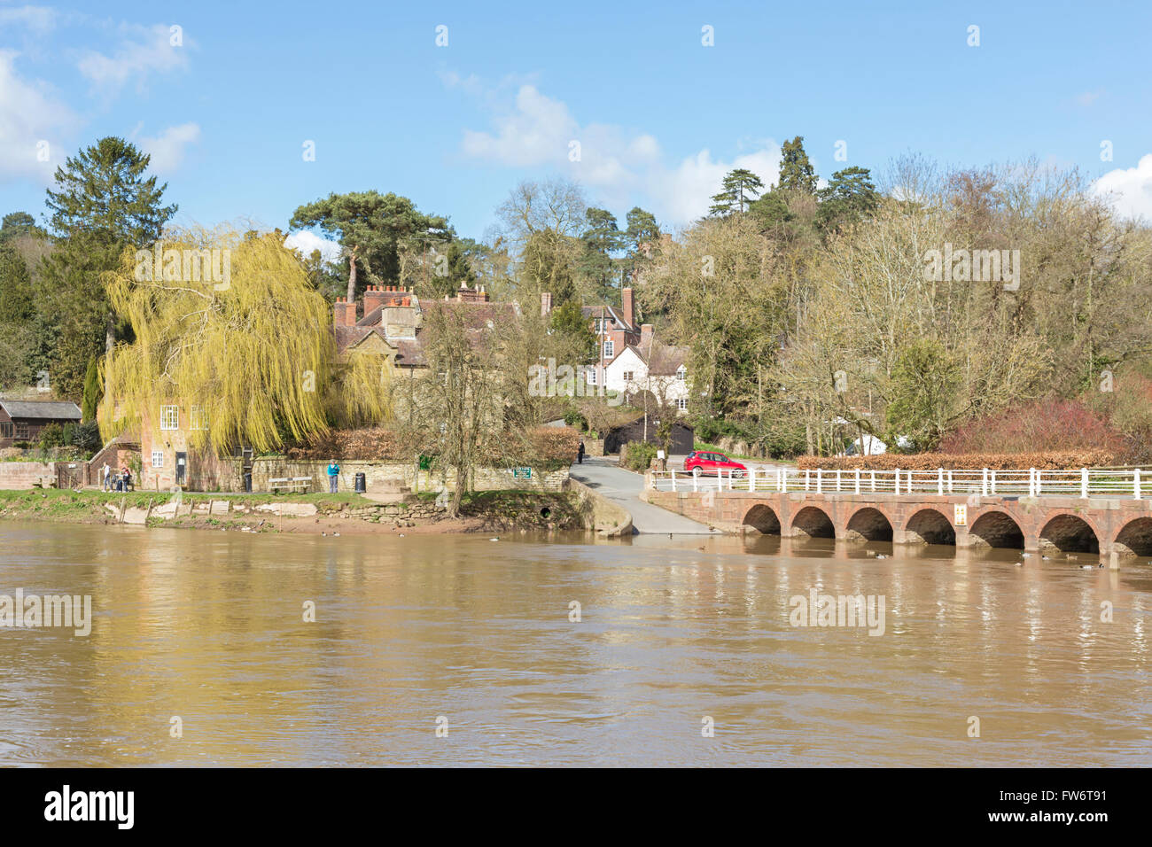 The River Severn at Arley, Worcestershire, England, UK Stock Photo - Alamy