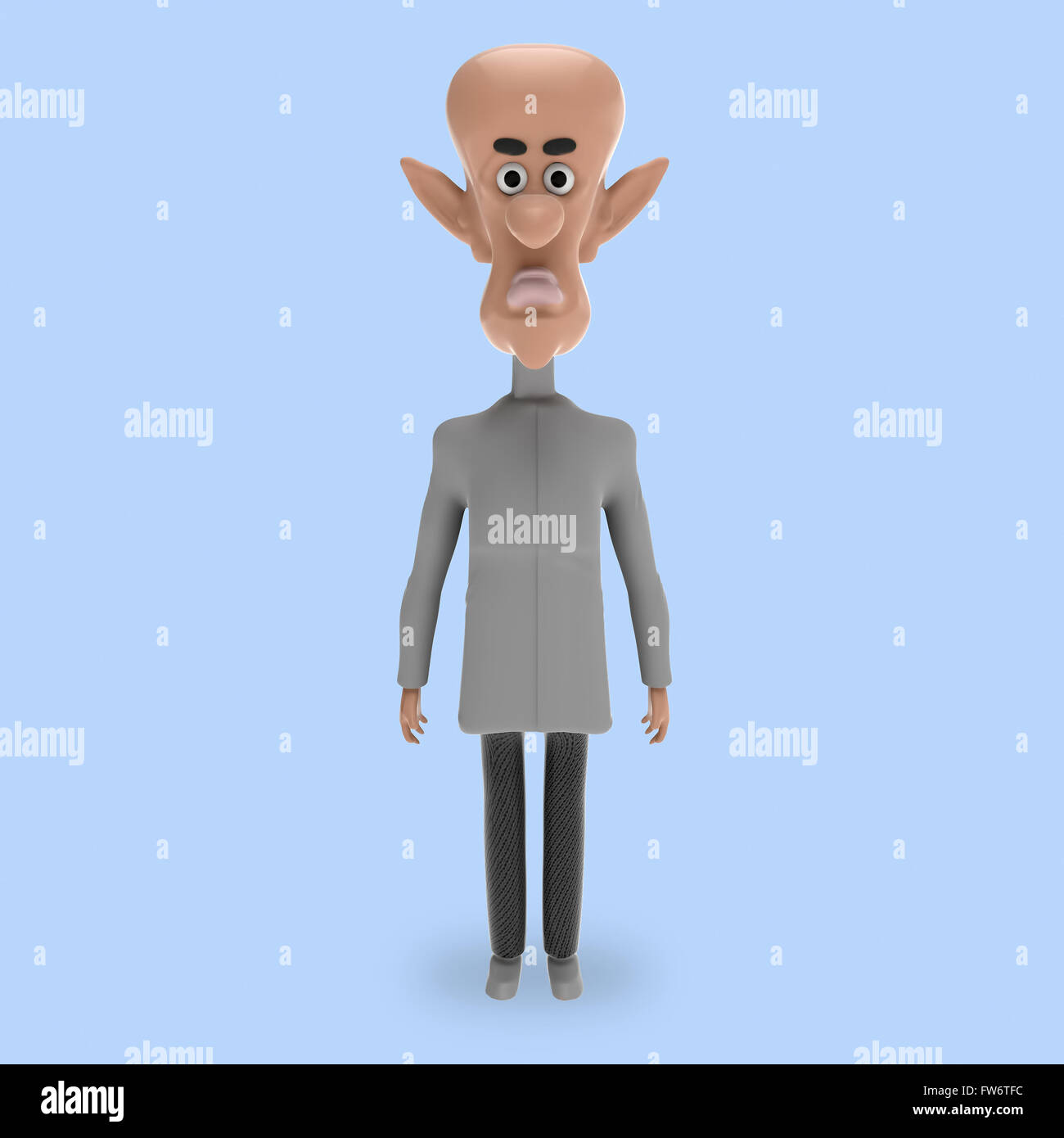 strange funny professor Stock Photo - Alamy