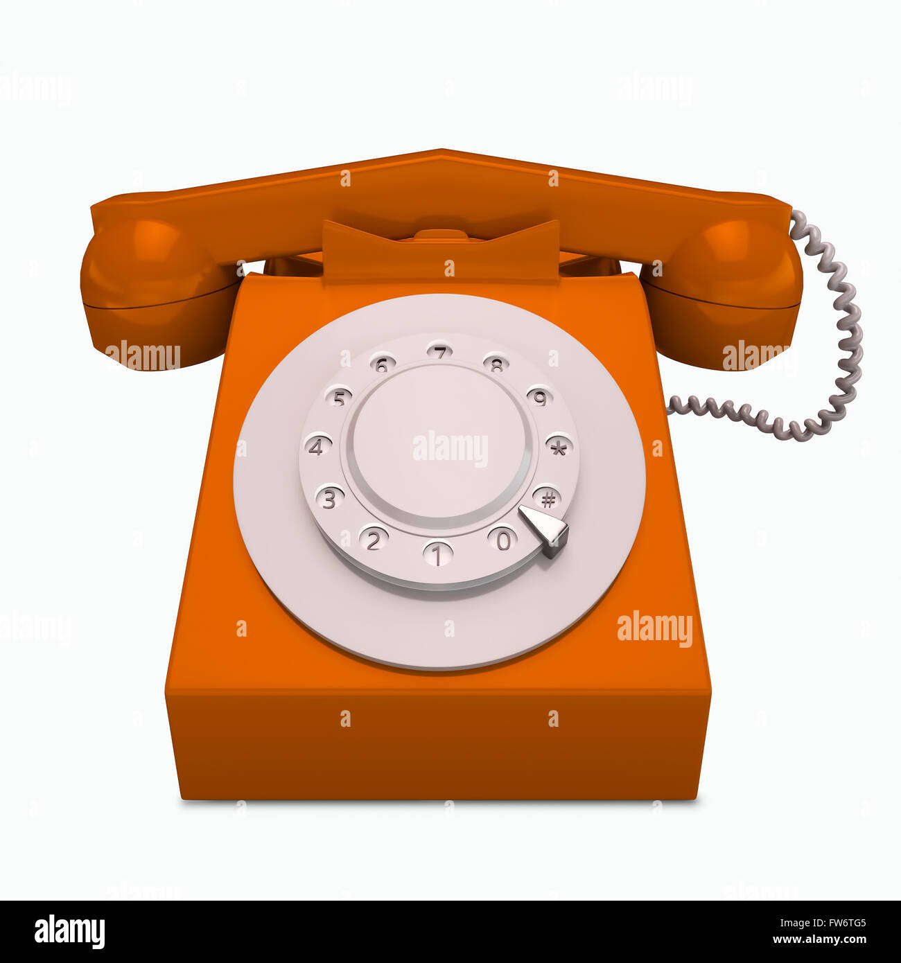 classic red phone Stock Photo - Alamy