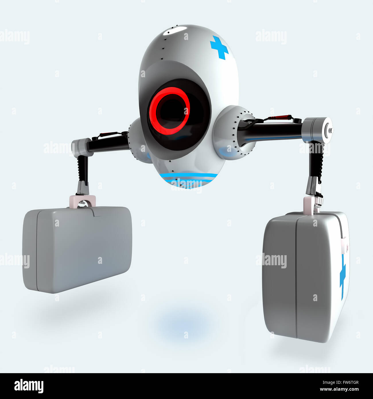 futuristic medical robot Stock Photo - Alamy