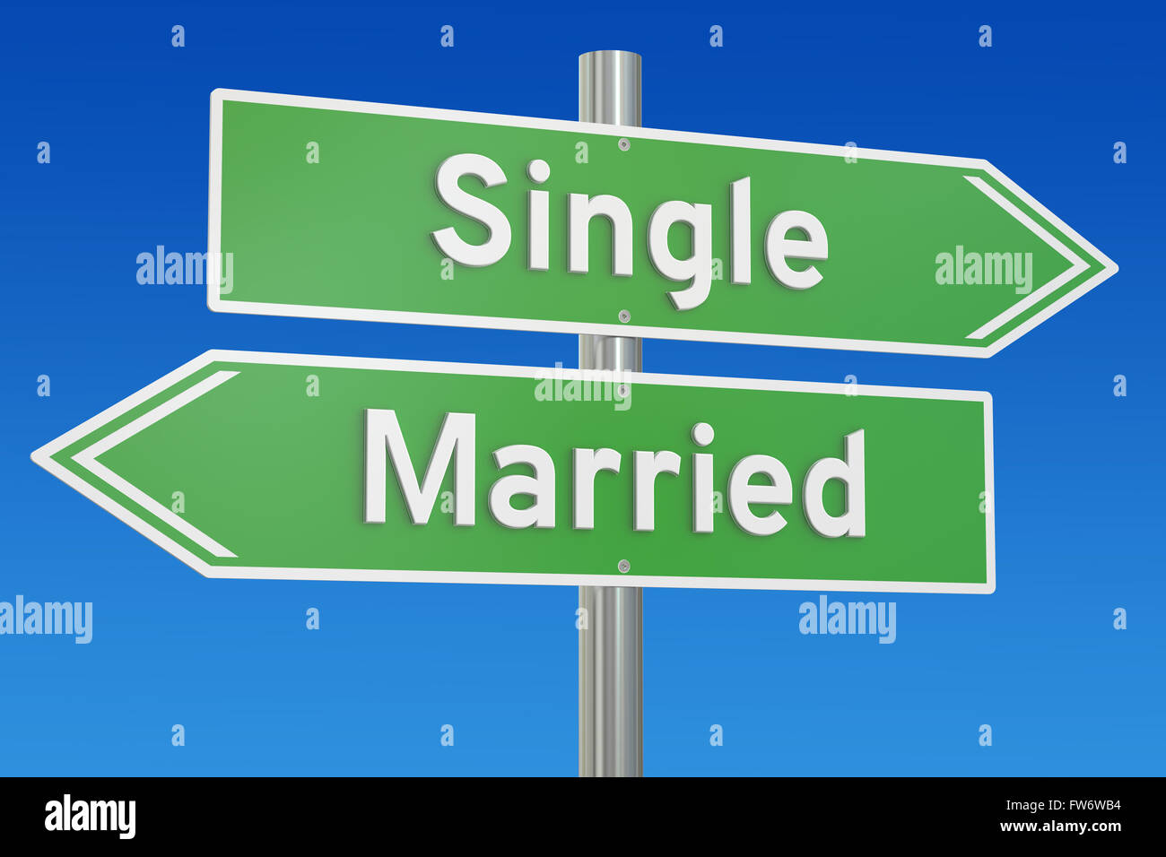 Divorce family signpost on hi-res stock photography and images - Alamy