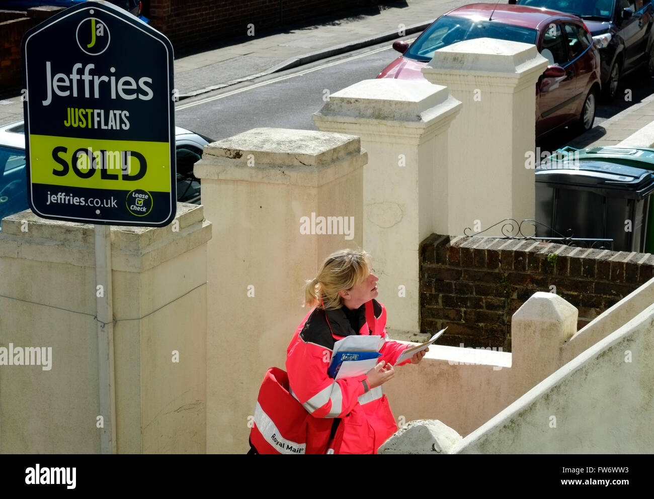 Female Postal Worker High Resolution Stock Photography and Images - Alamy
