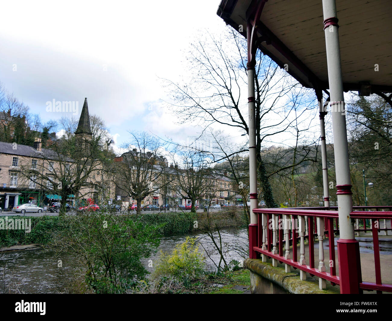 Bandstand Giddy heights High Tor Matlock Bath Peak District National ...
