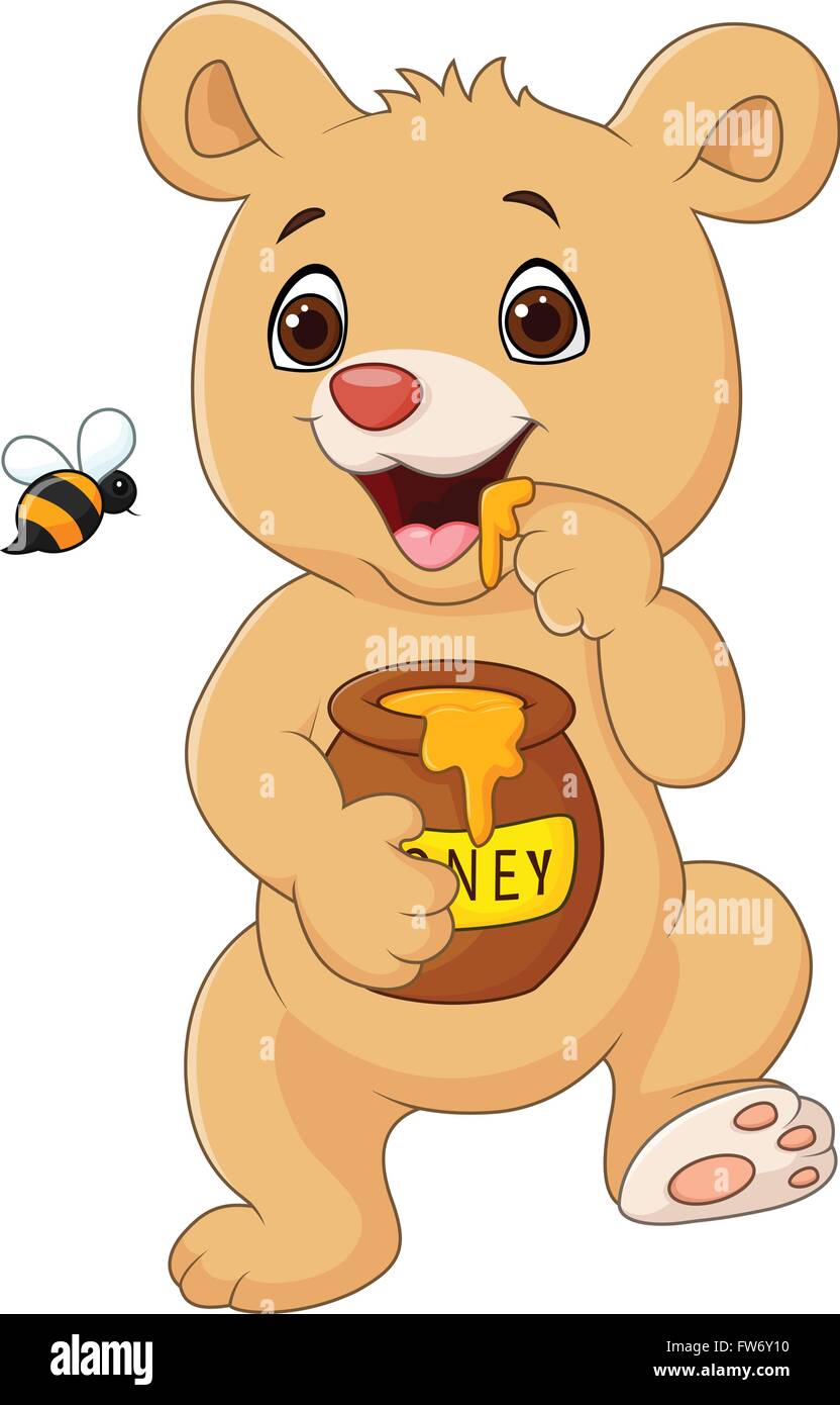 Honey Bear Drawing