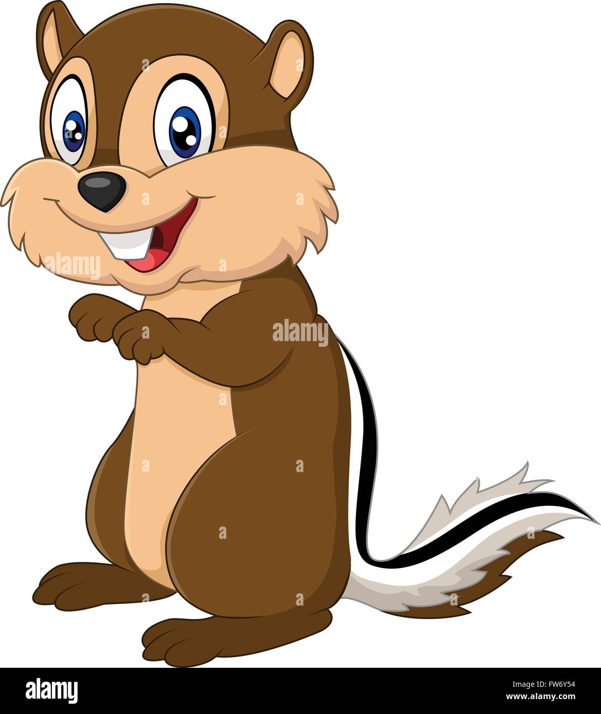 Cute Chipmunk Clip Art