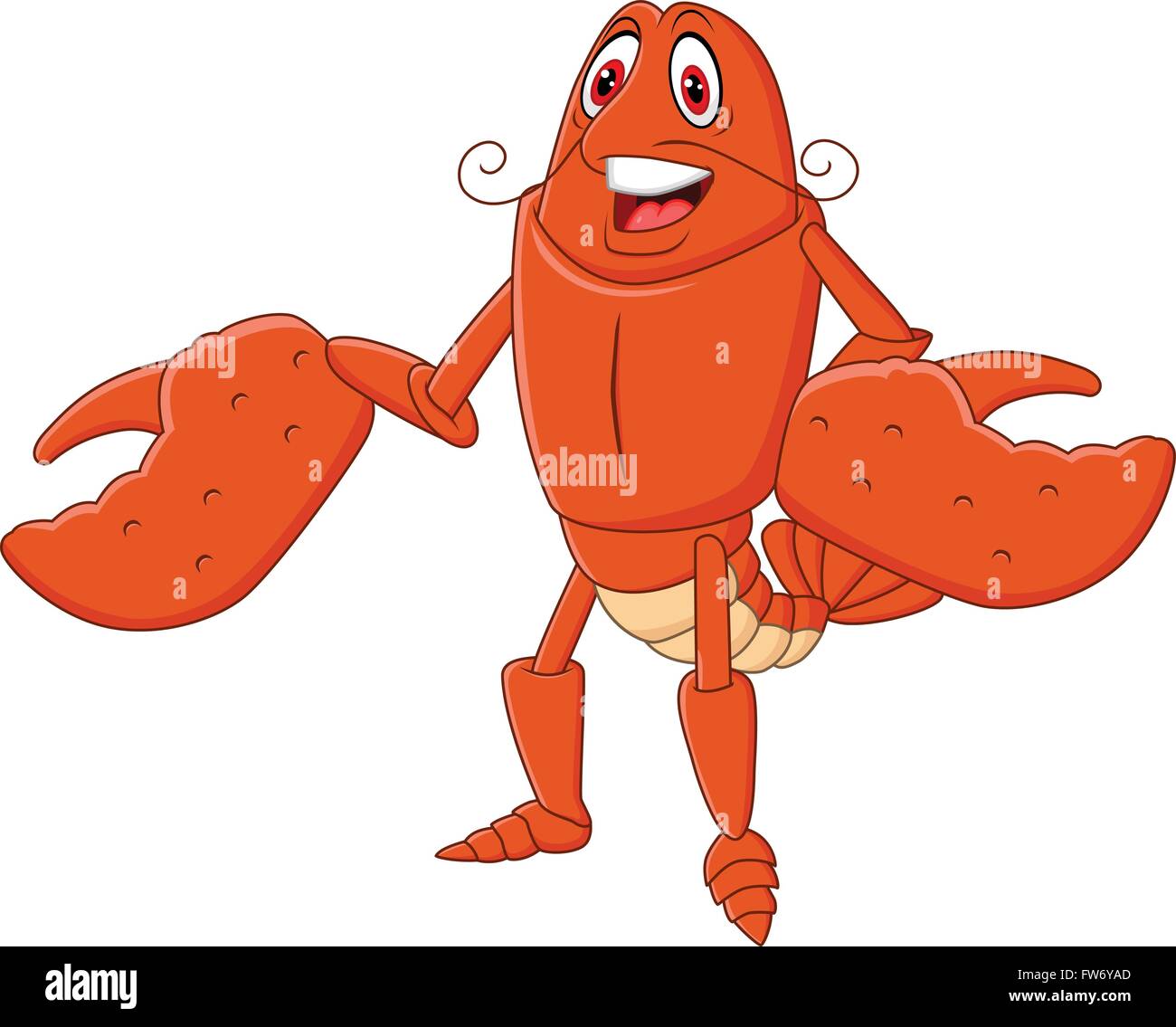 Cartoon lobster hi-res stock photography and images - Alamy