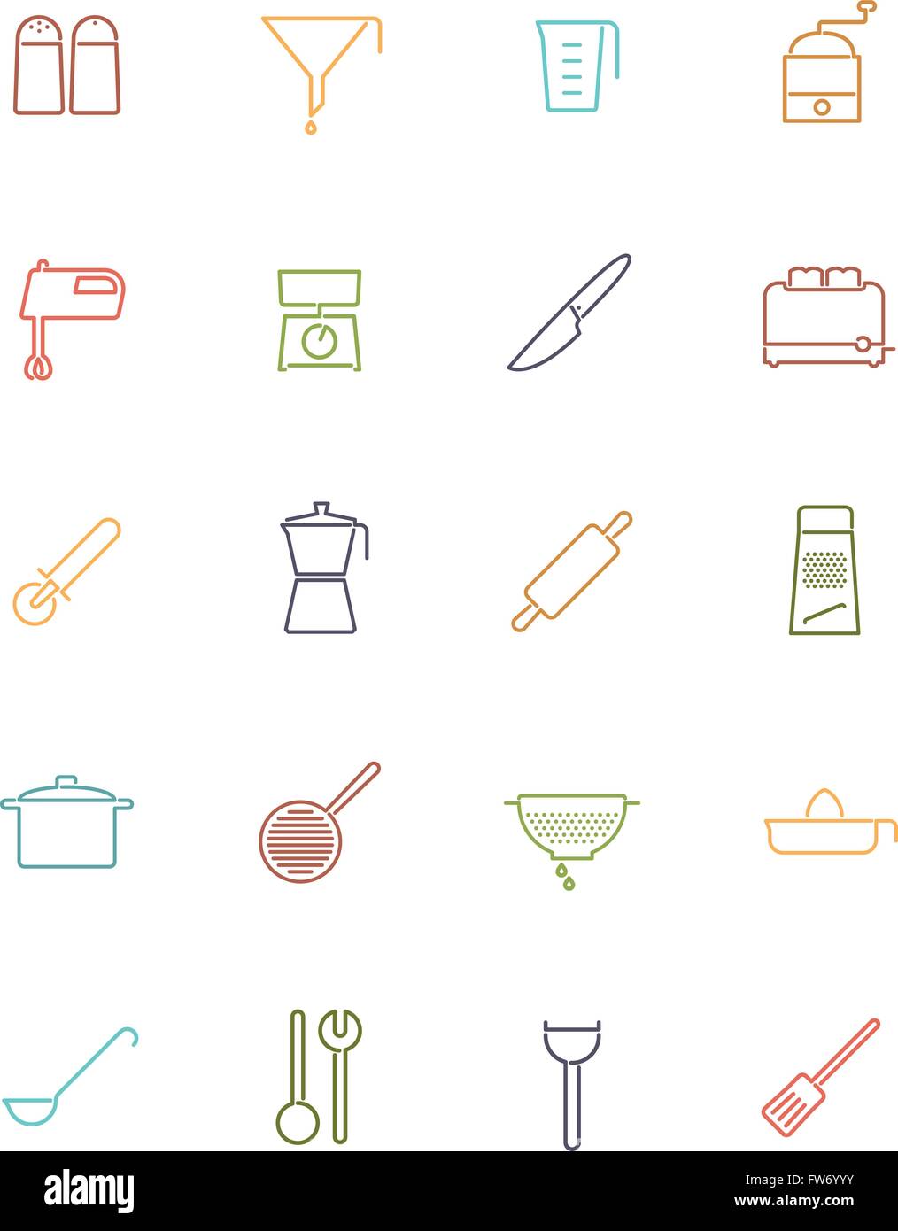 Beaker cooking Stock Vector Images - Alamy