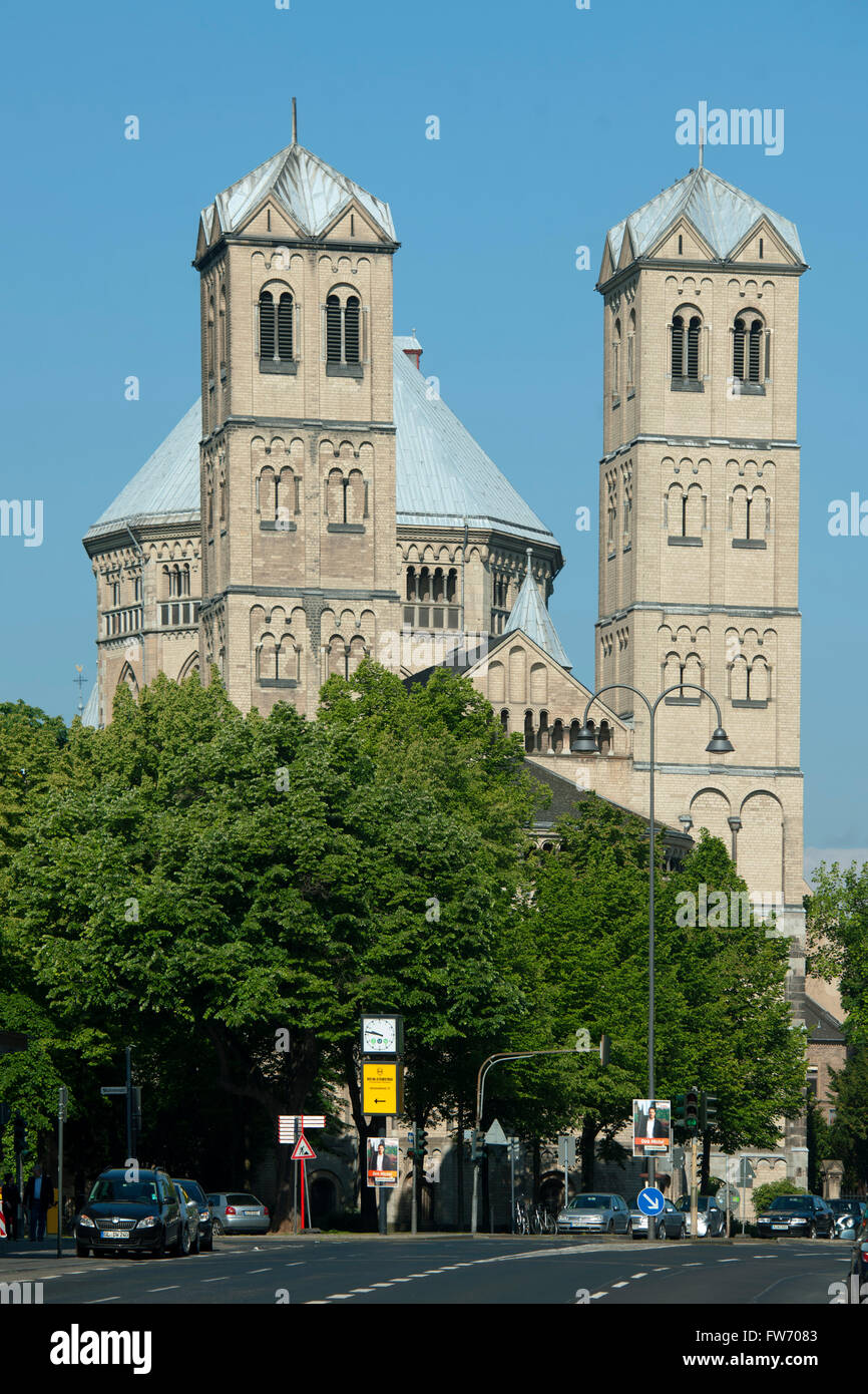 Köln, Altstadt-Nord, romanische Kirche Sankt Gereon Stock Photo - Alamy
