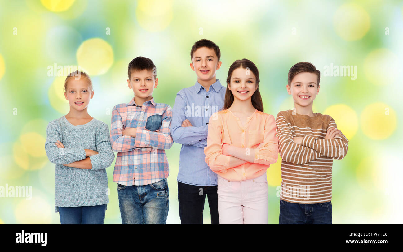 happy smiling children Stock Photo - Alamy