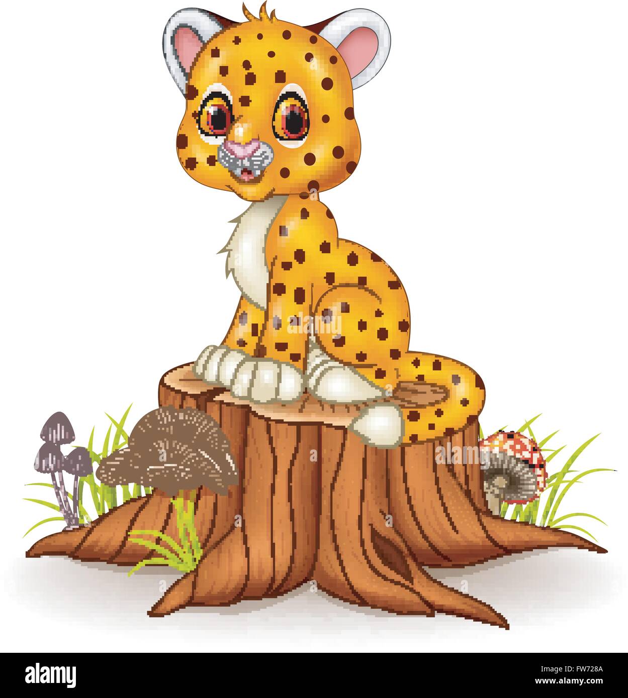 Pet cheetah Cut Out Stock Images & Pictures - Alamy