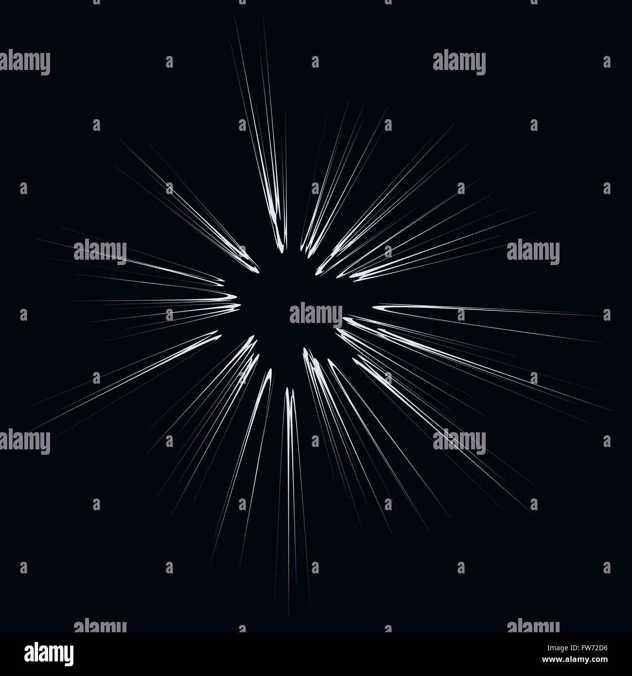 Explode Flash, Cartoon Explosion, Star Burst Stock Vector Image & Art ...