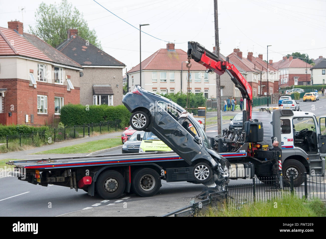 Truck crash uk hi-res stock photography and images - Alamy
