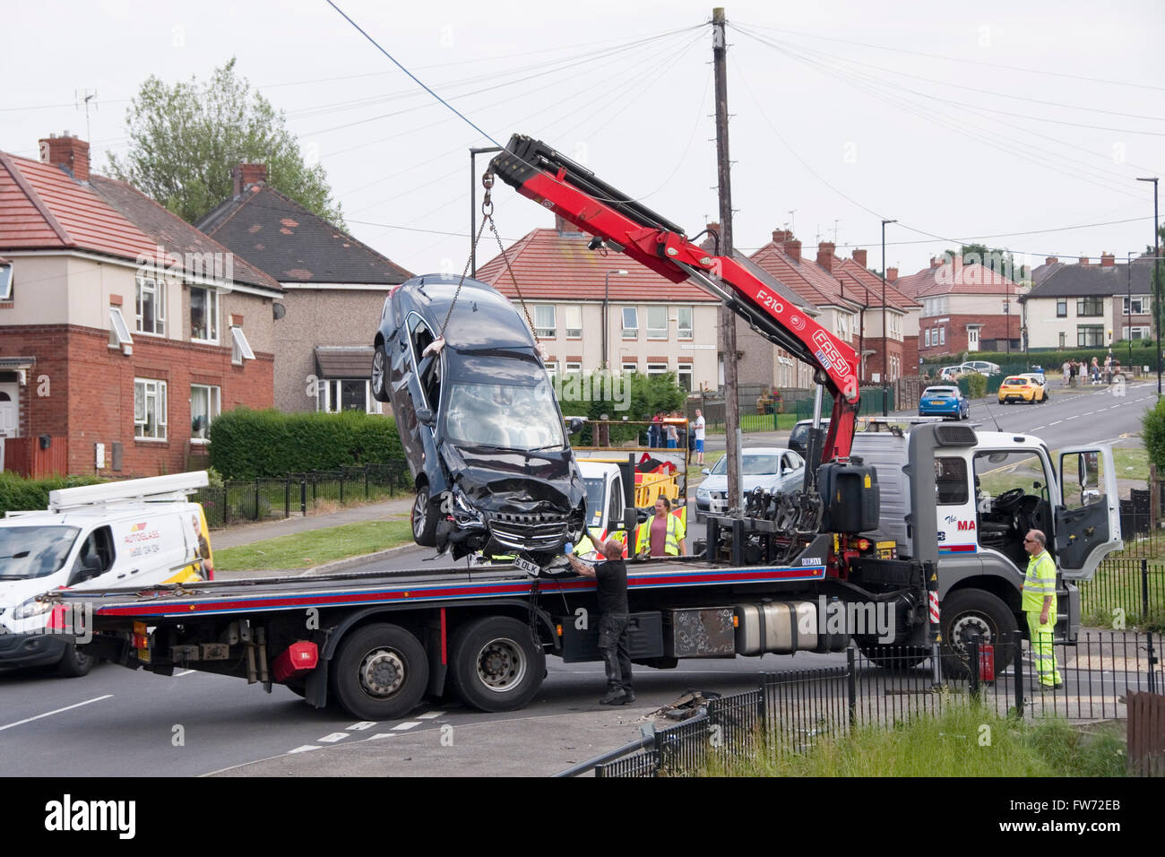 Crashed Truck Crash Lorry High Resolution Stock Photography and Images ...