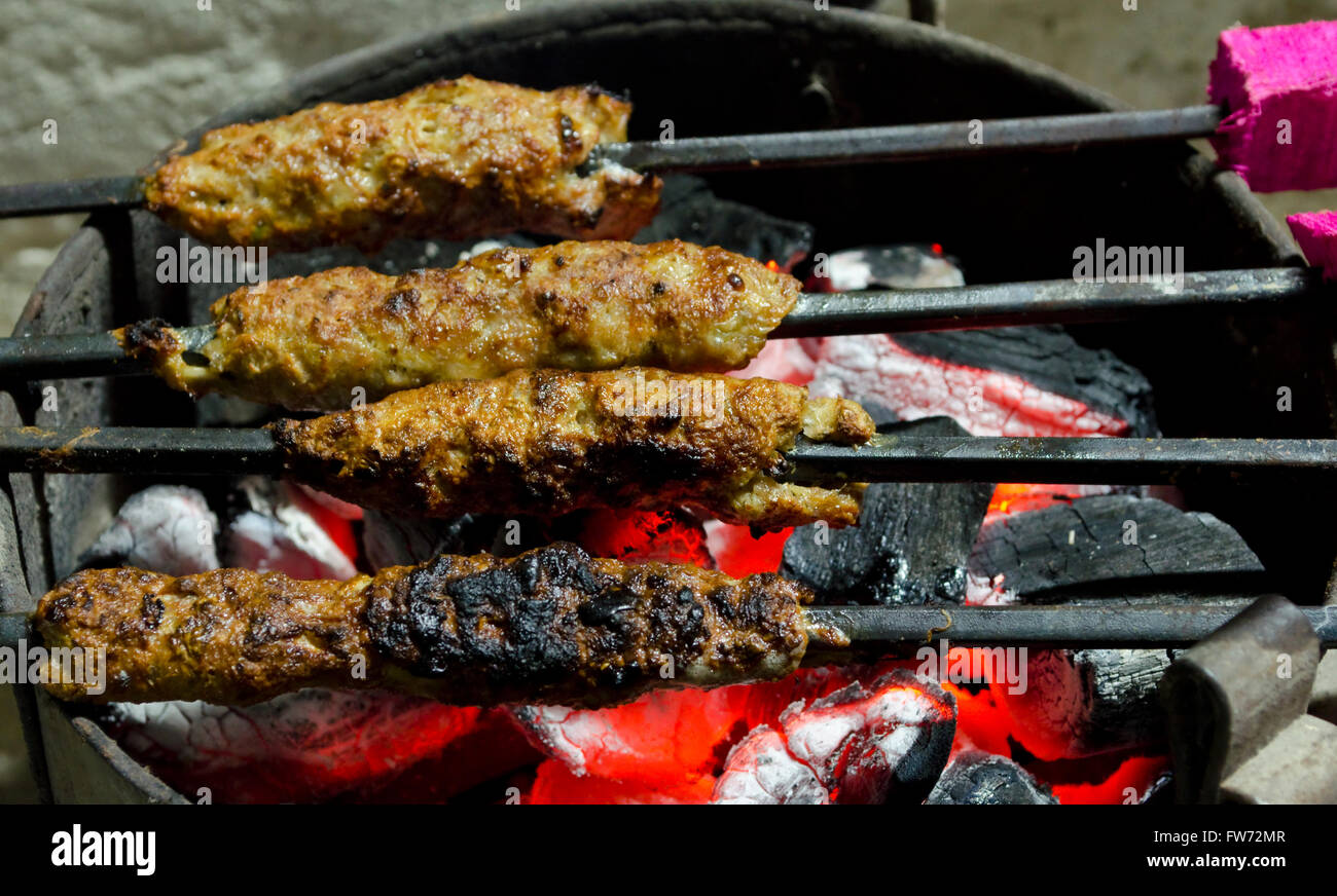 Seekh Kebabs High Resolution Stock Photography and Images - Alamy