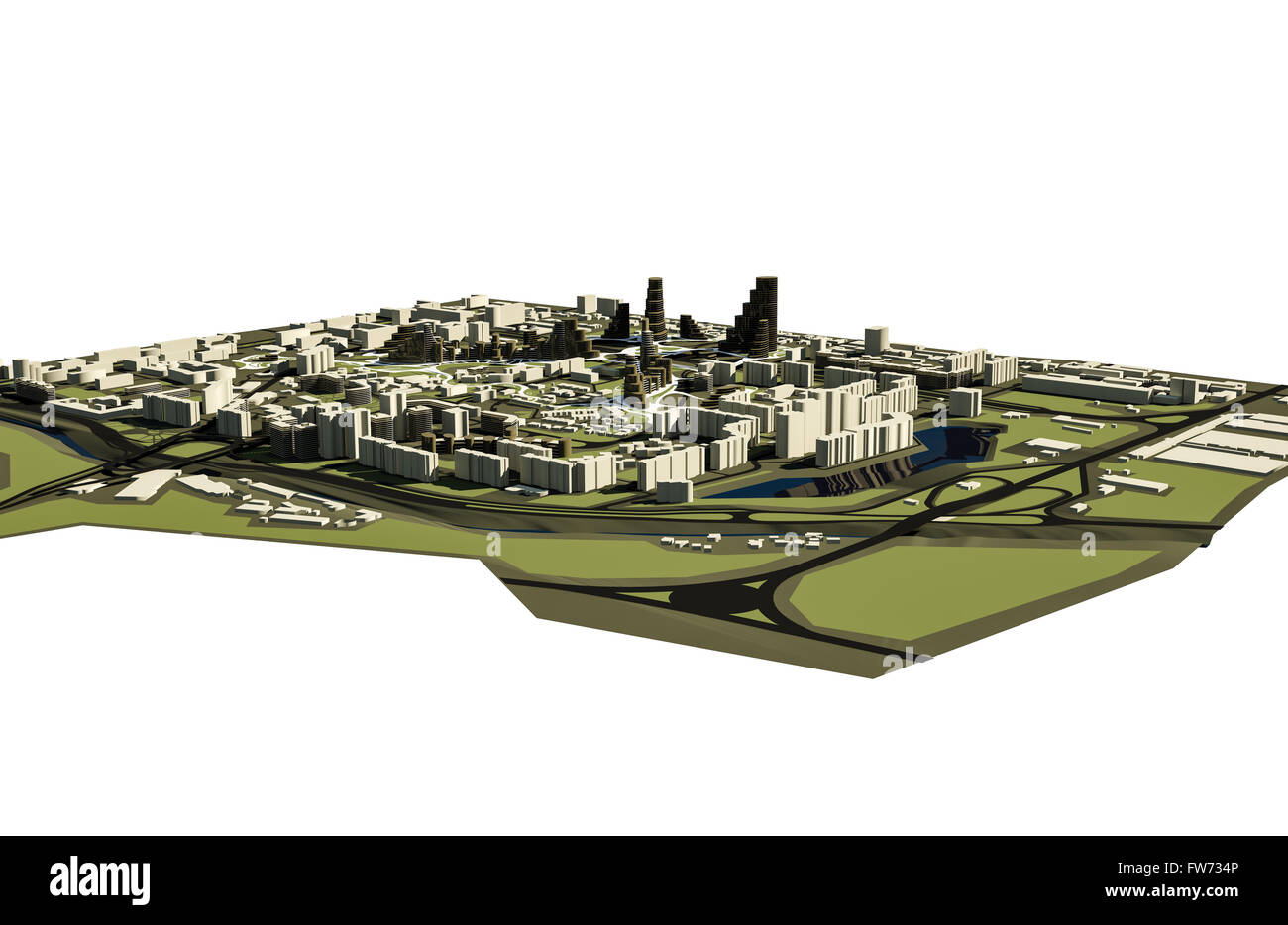 conceptual 3d model for the reconstruction of the historic part of ...