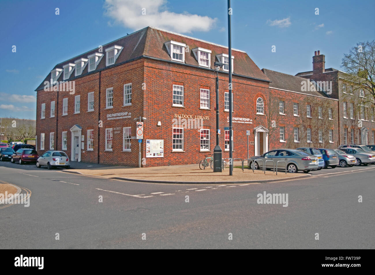 Baldock Library, Hertfordshire, England Stock Photo - Alamy