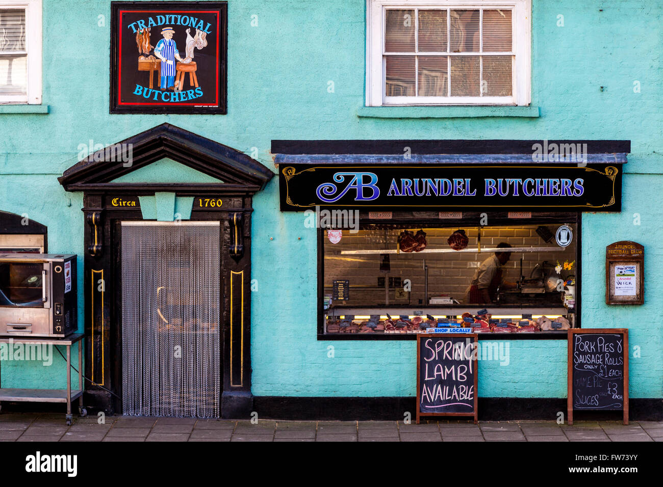 Butchers shop signs hi-res stock photography and images - Alamy