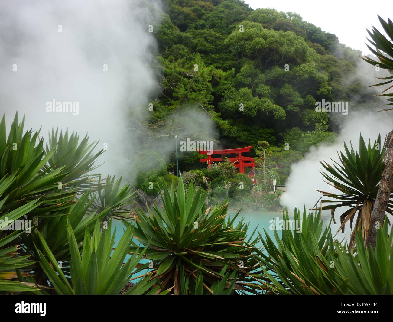 Eight hells hot springs of Beppu, Kyushu, Japan Stock Photo - Alamy