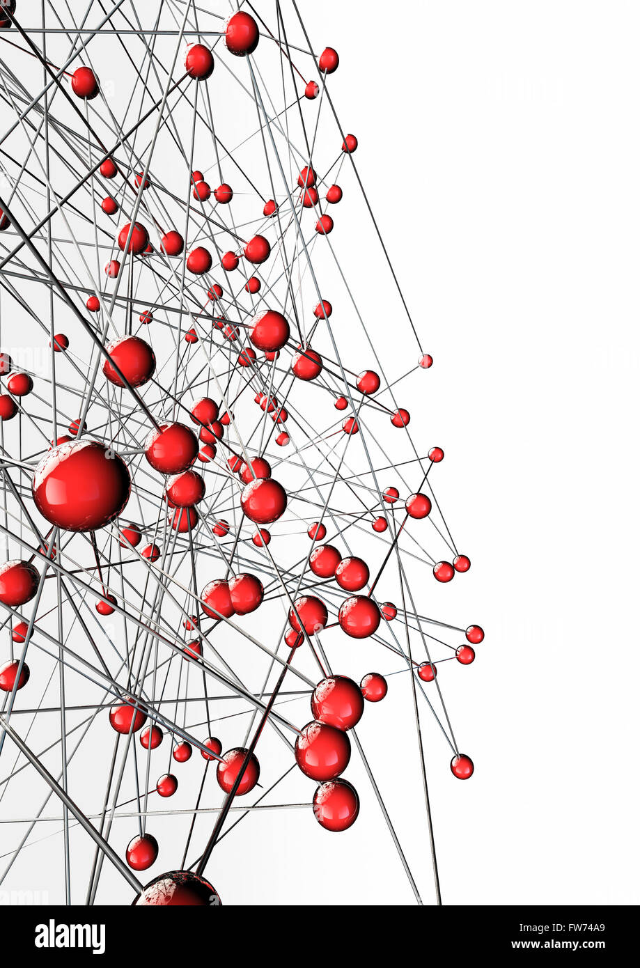 3d molecule structure futuristic hi-res stock photography and images ...