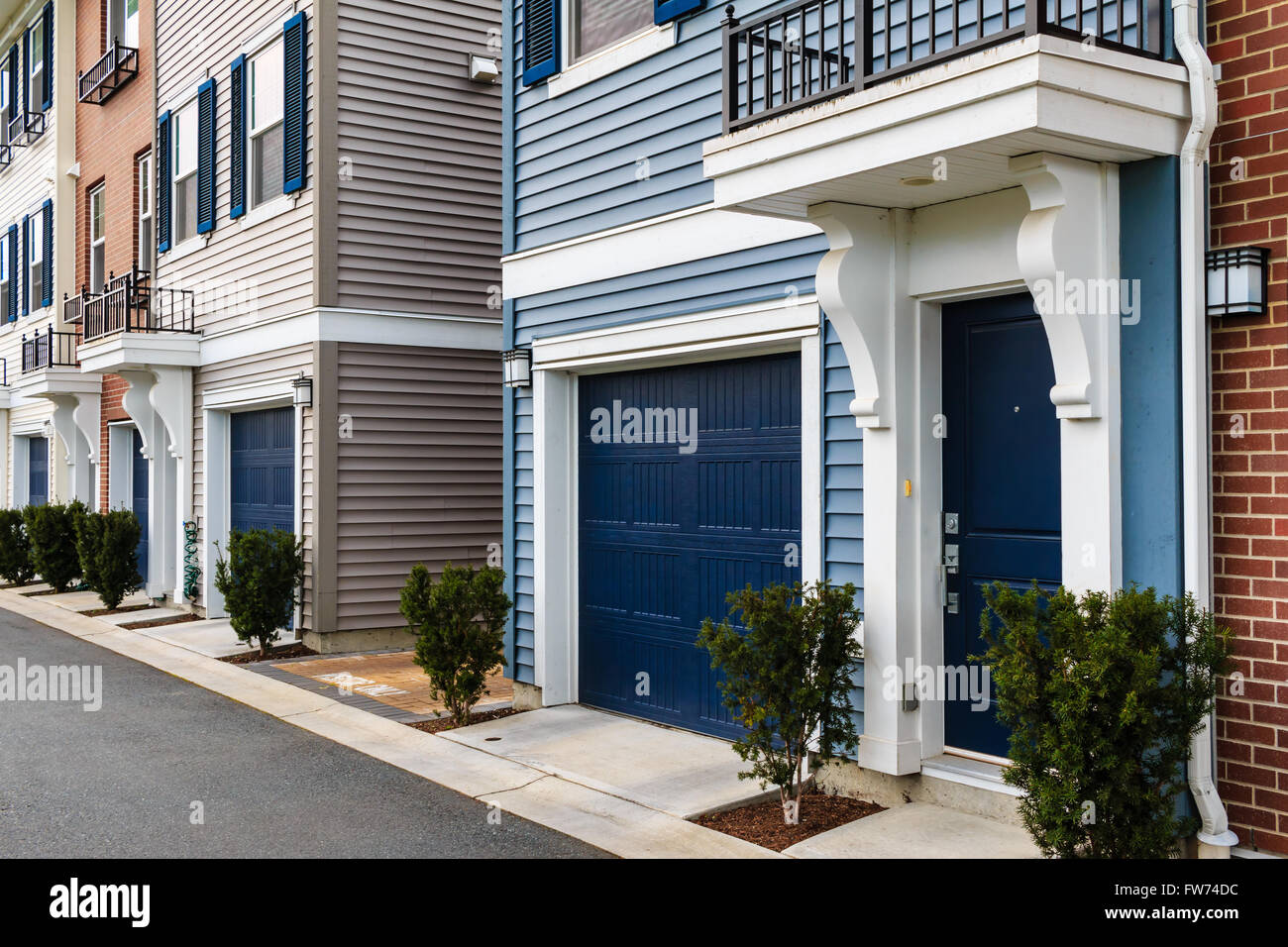 Private apartment building front entrance door hi-res stock photography ...