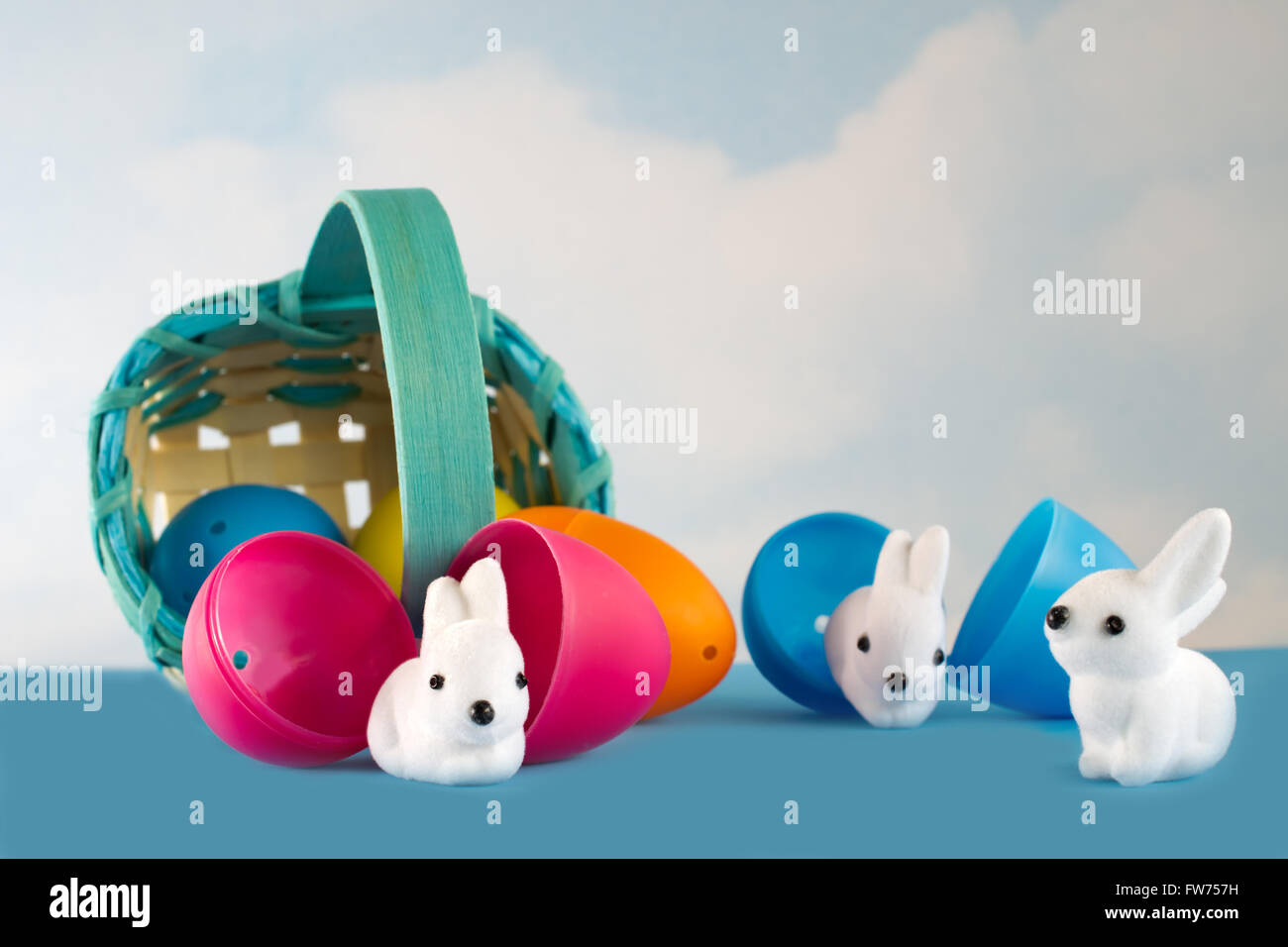 White bunnies hi-res stock photography and images - Alamy