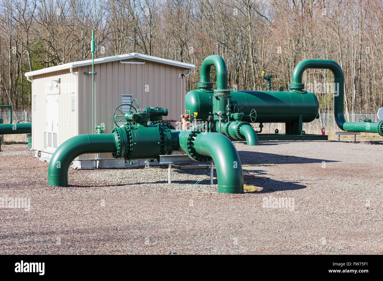 Dallas, Pennsylvania in Luzerne County is a natural gas hub. USA Stock ...