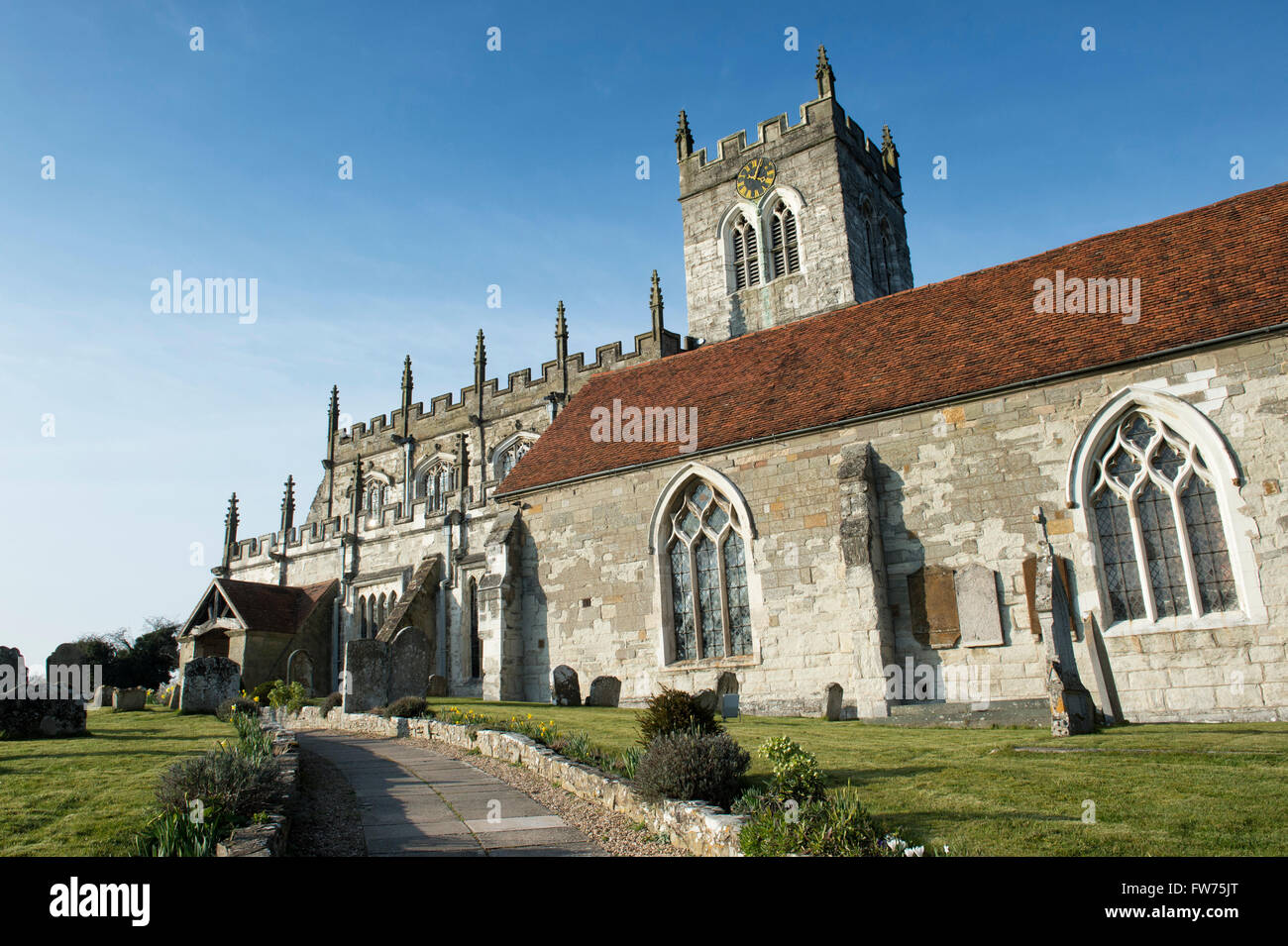 St Peters church, Wootton Wawen, Warwickshire, England Stock Photo - Alamy