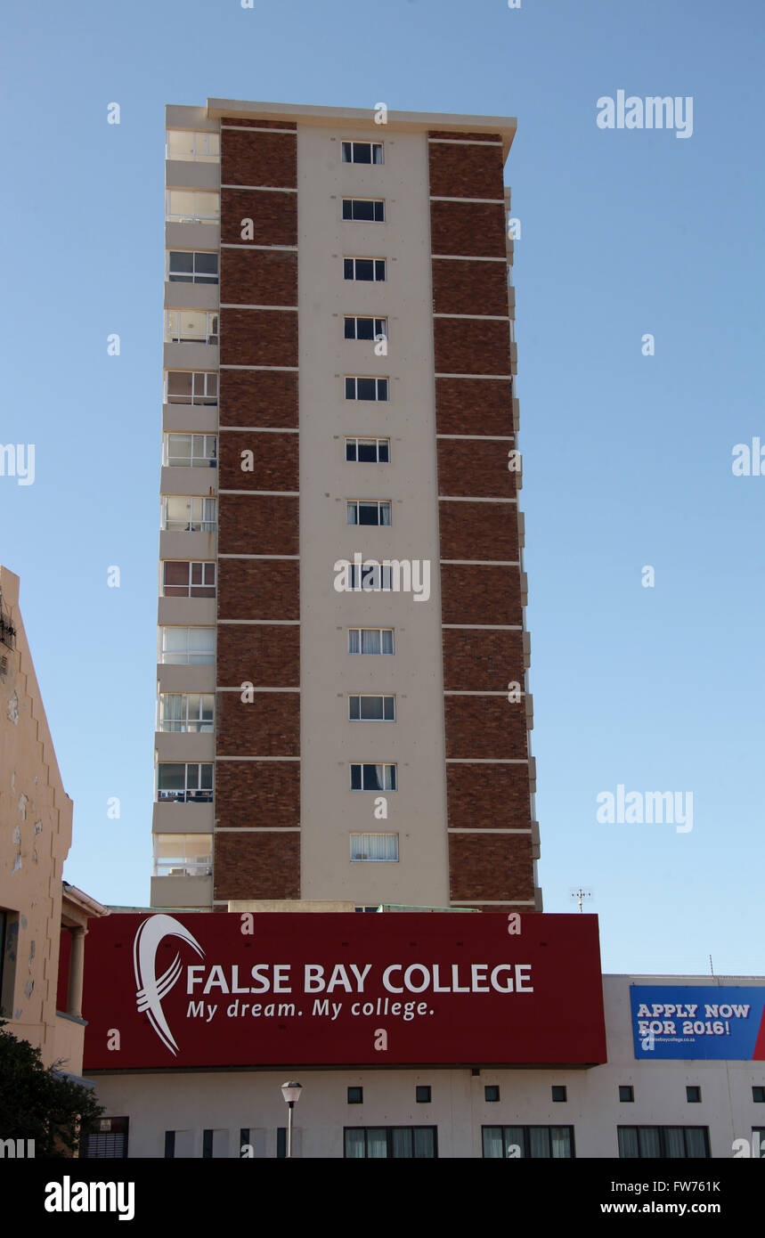 False Bay College at Muizenberg in South Africa Stock Photo - Alamy