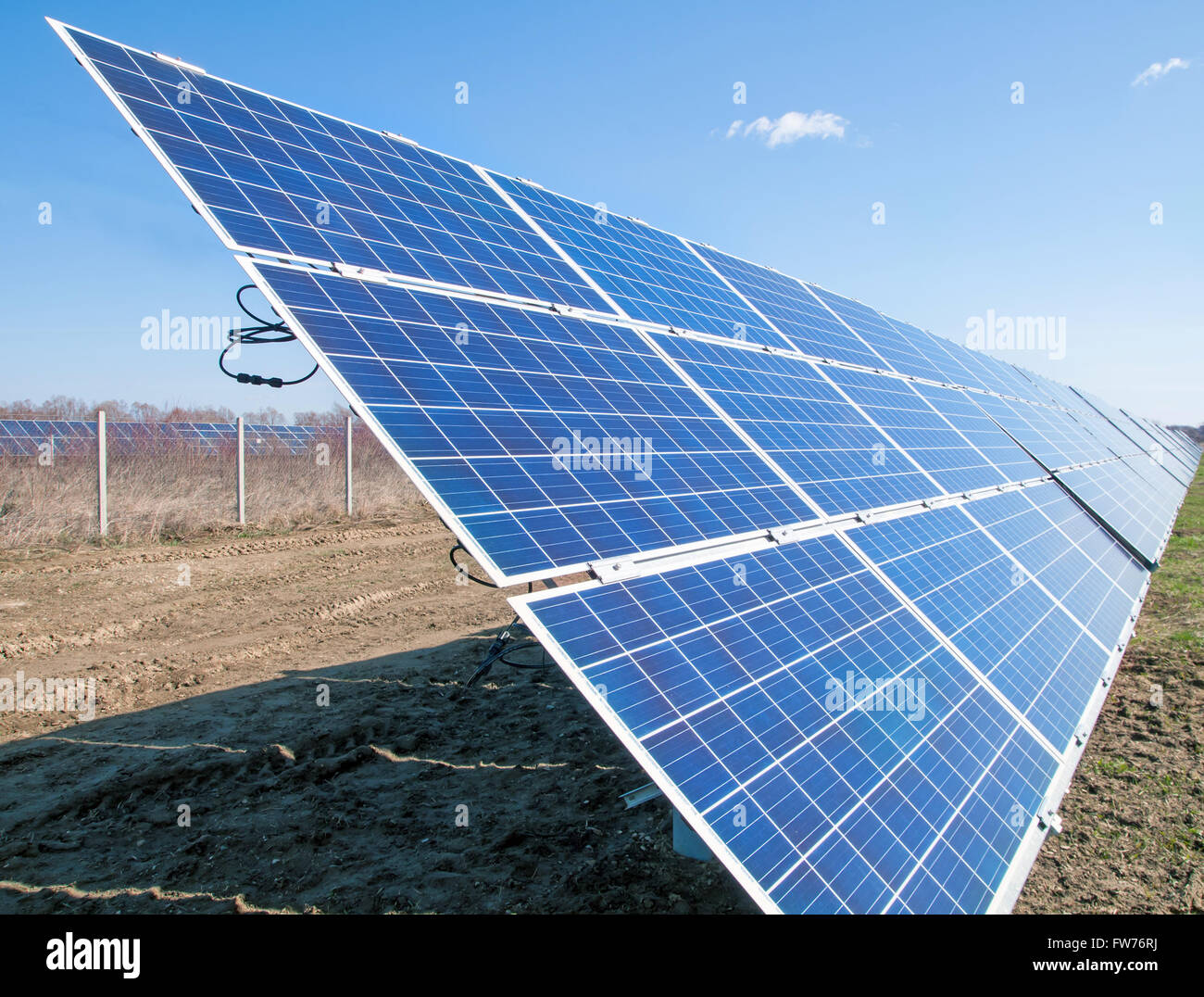 a solar panels close up Stock Photo - Alamy