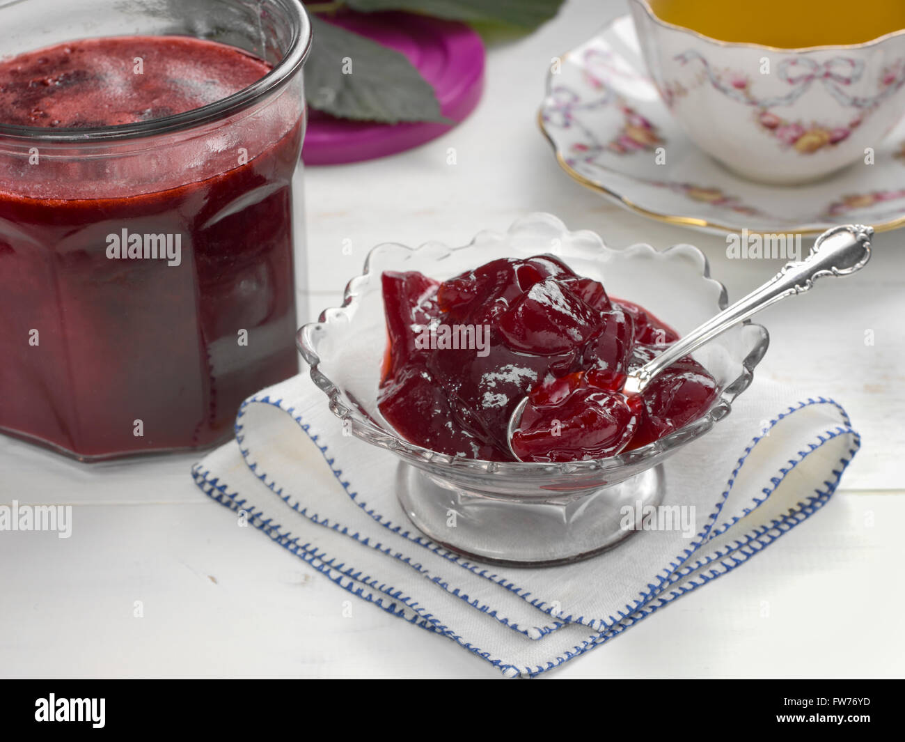 Summer fruit jelly hi-res stock photography and images - Alamy