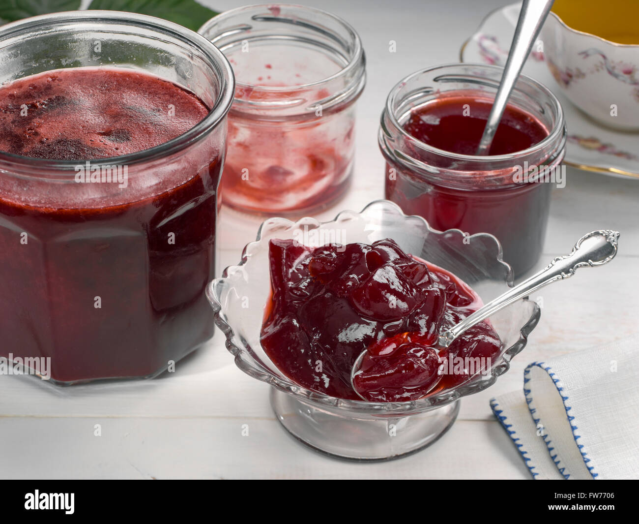 Summer fruit jelly hi-res stock photography and images - Alamy