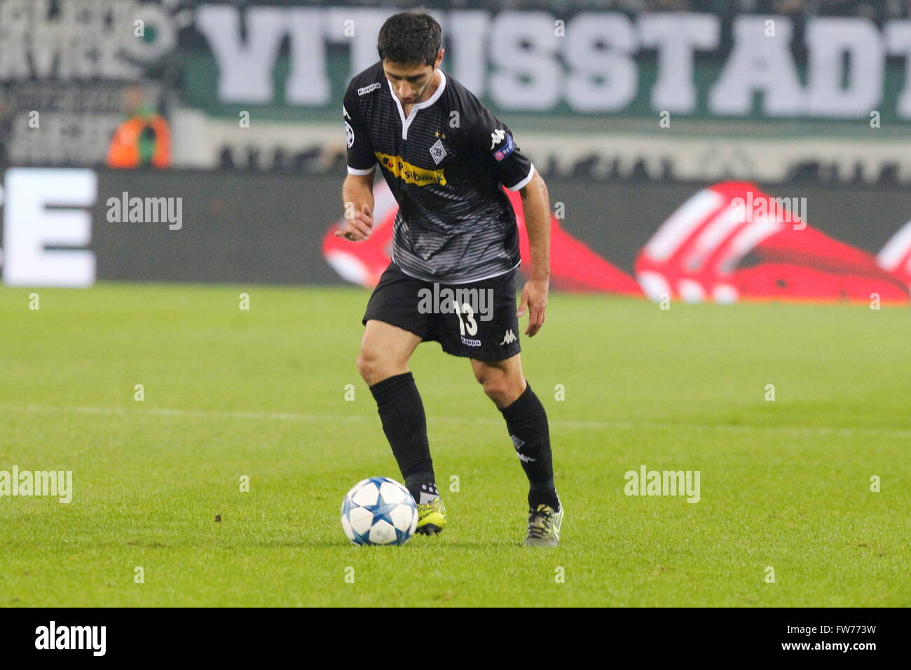 Lars Stindl in action during the champion league match Monchengladbach ...