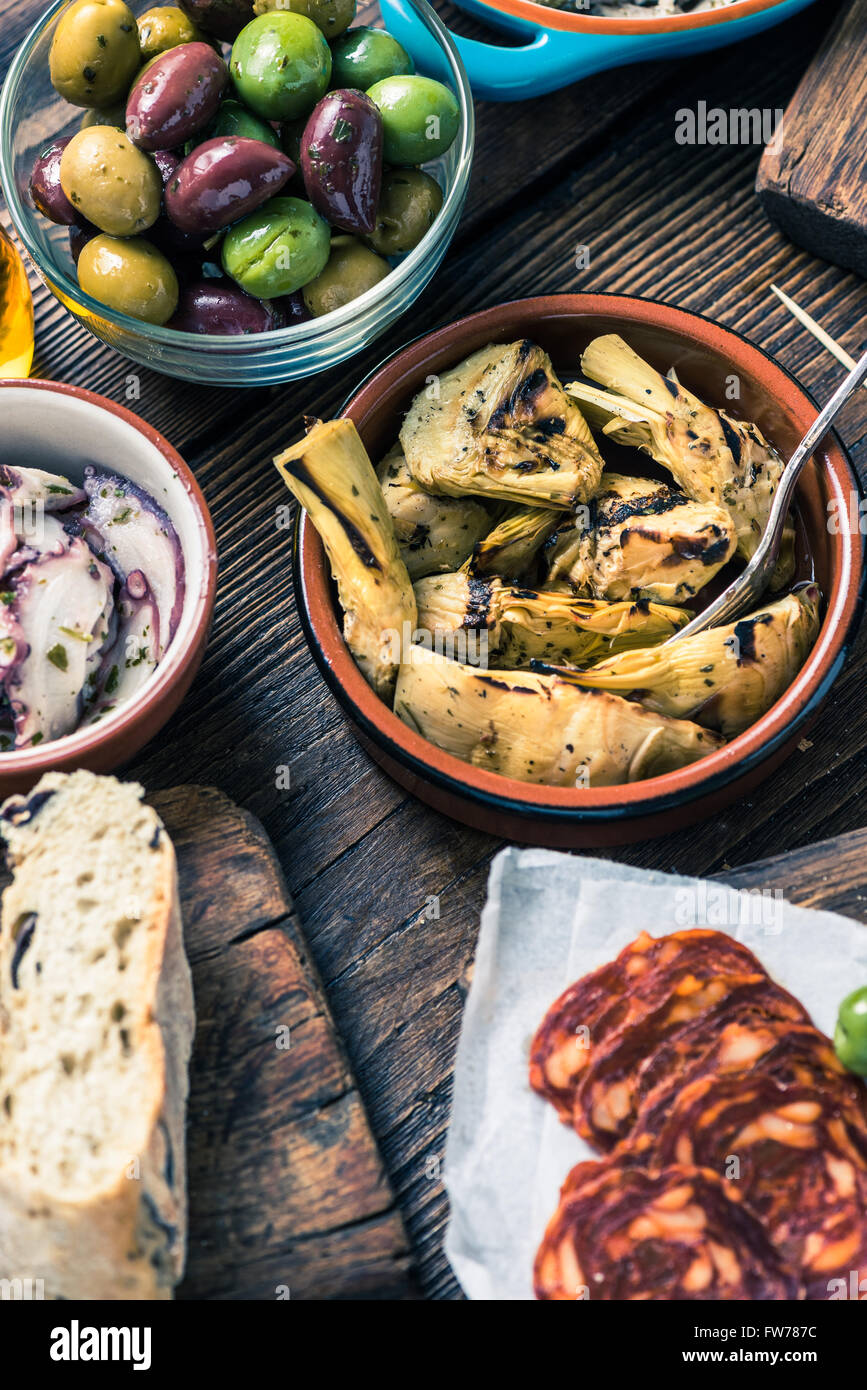 Authentic antipasti hi-res stock photography and images - Alamy