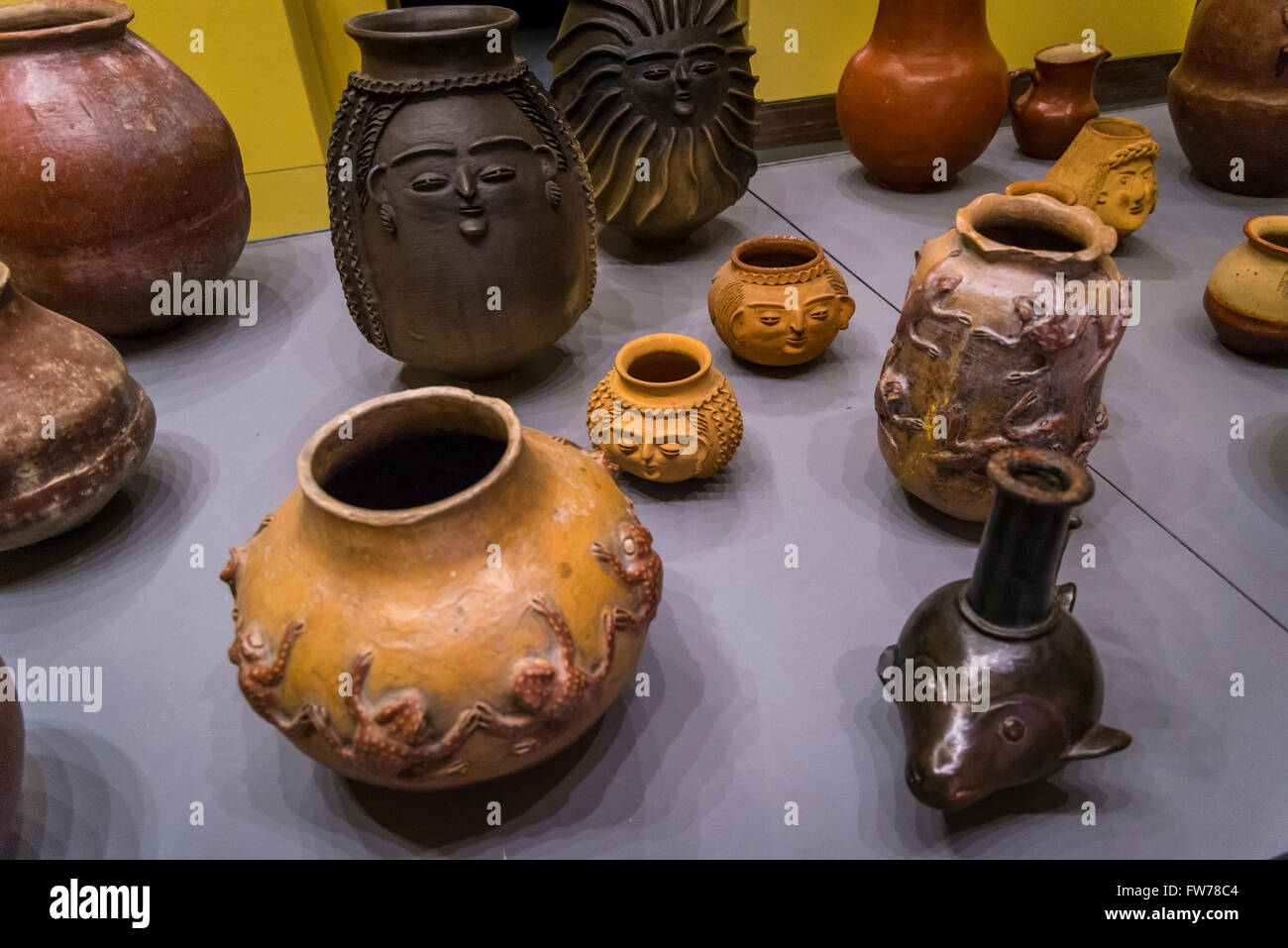 Ethnographic display, Cultural Centre of the Republic or el Cabildo ...