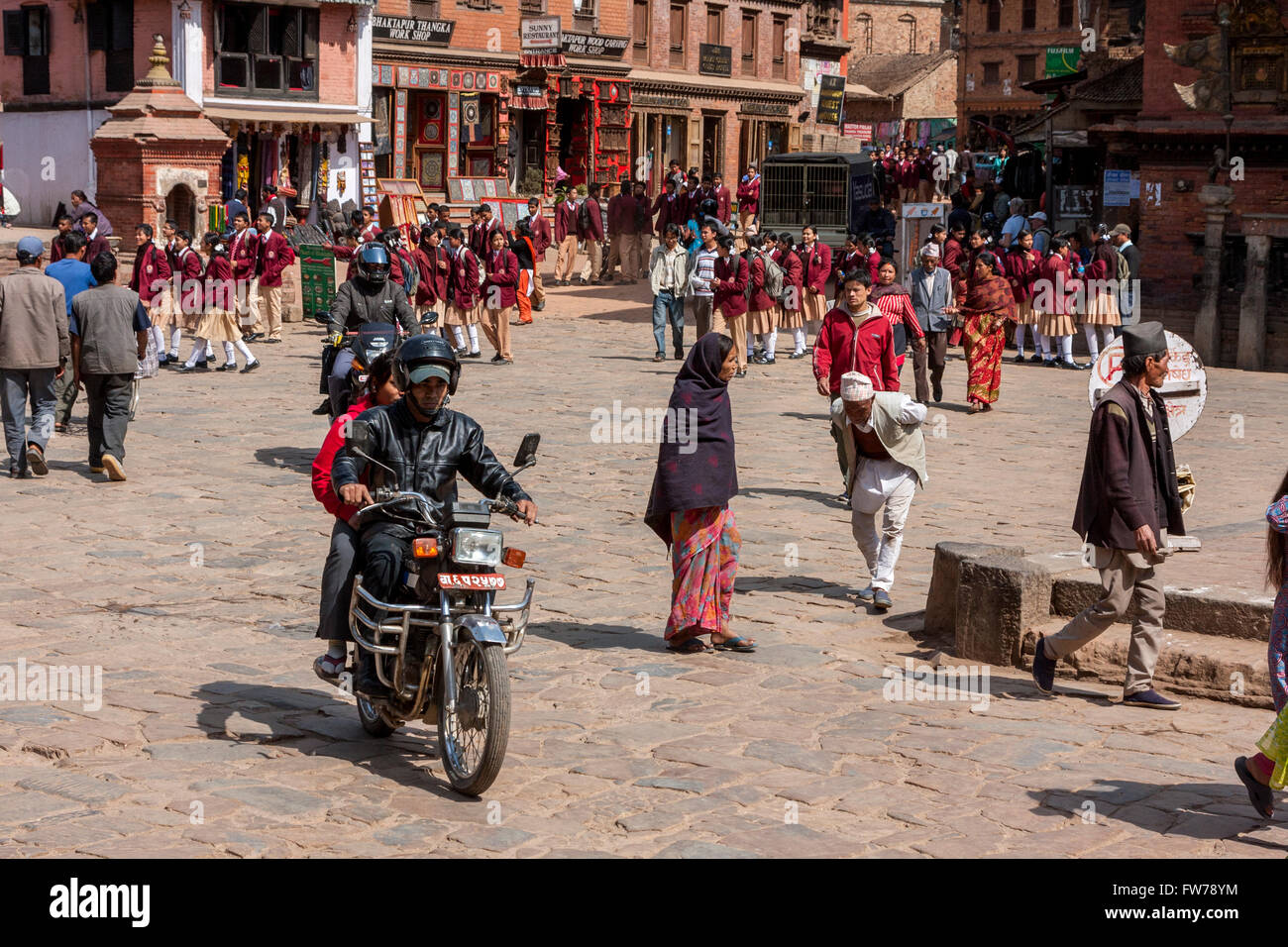 Nepal students hi-res stock photography and images - Alamy