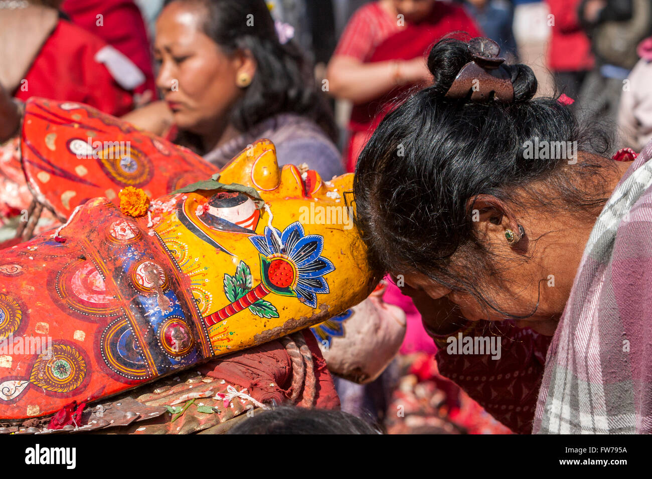 Newari culture hi-res stock photography and images - Alamy