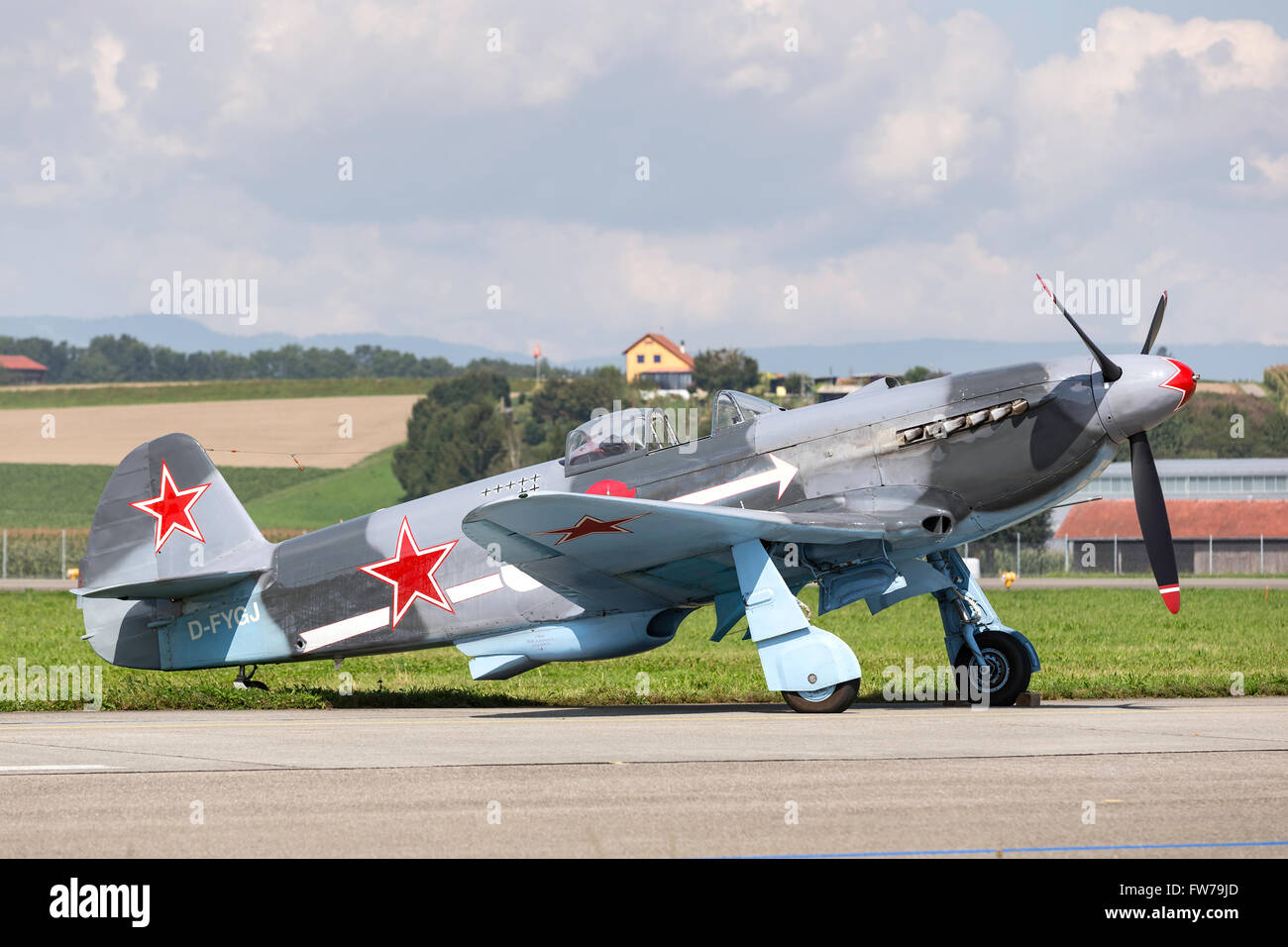 Yakovlev Yak-3 (Як-3) D-FYGJ, a World War II Russian fighter aircraft ...