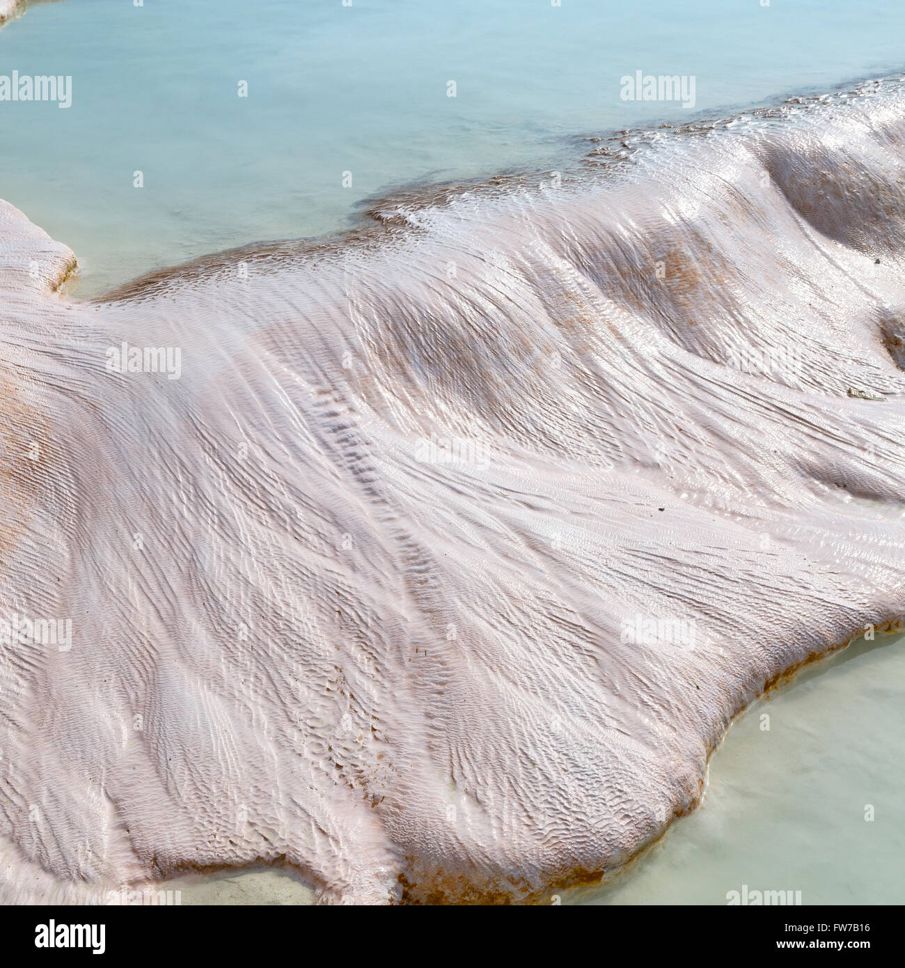 unique abstract in pamukkale turkey asia the old calcium bath and ...