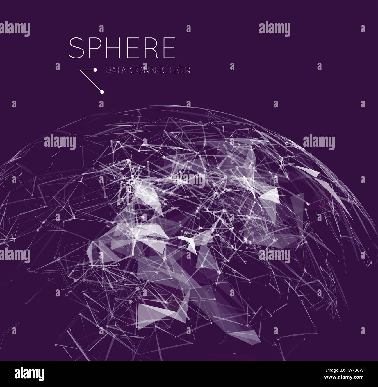Satellite connectivity space Stock Vector Images - Alamy
