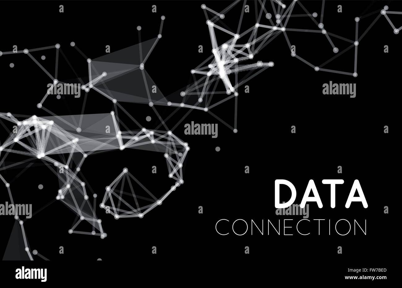 Abstract Network Connection Background Stock Vector Image And Art Alamy