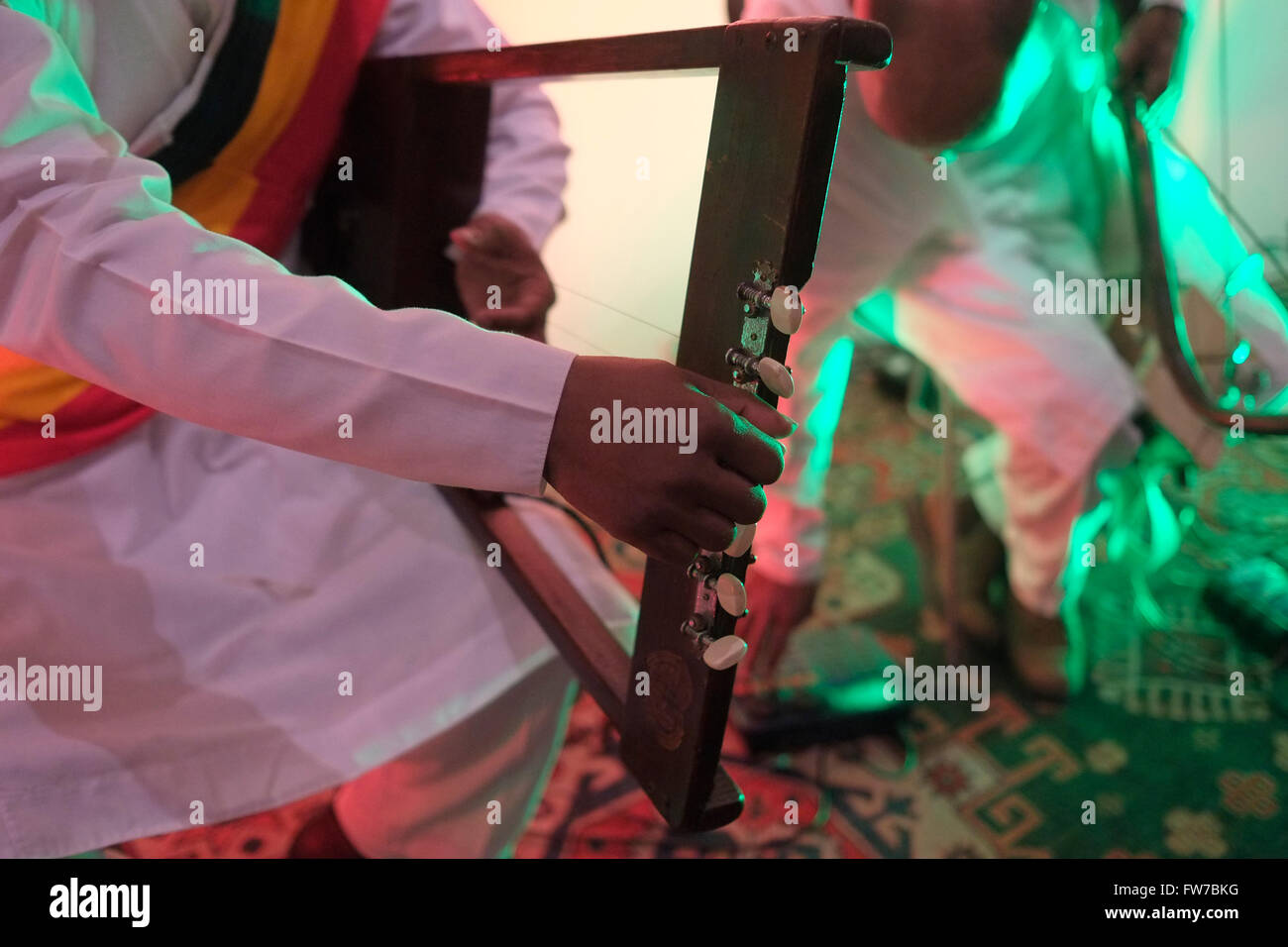 Native playing lyre hi-res stock photography and images - Alamy