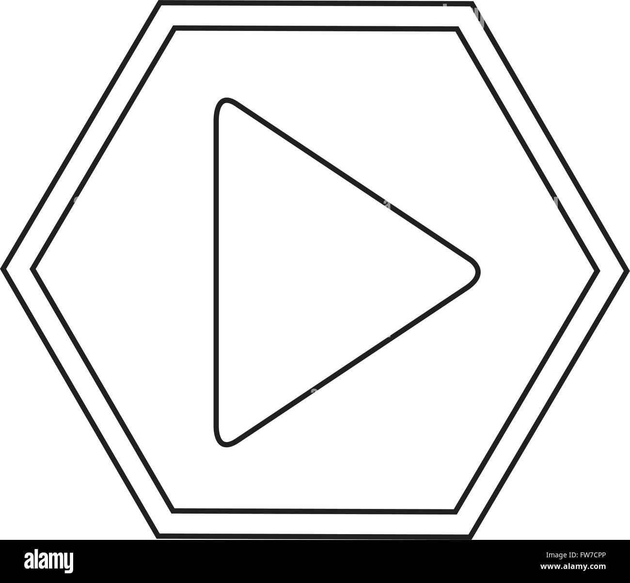 Play button icon Illustration design Stock Vector Image & Art - Alamy