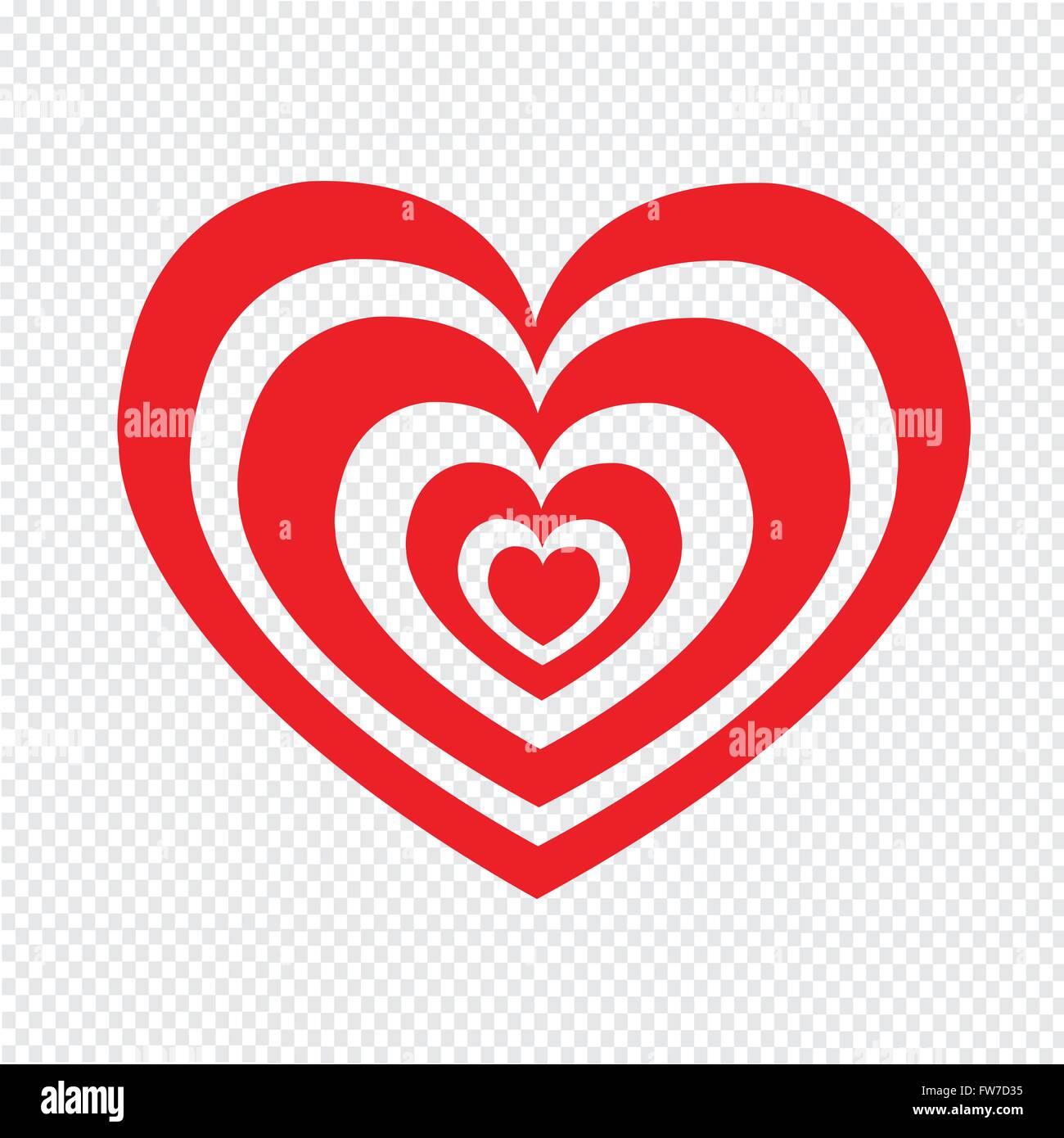 Heart icon Illustration sign design Stock Vector Image & Art - Alamy