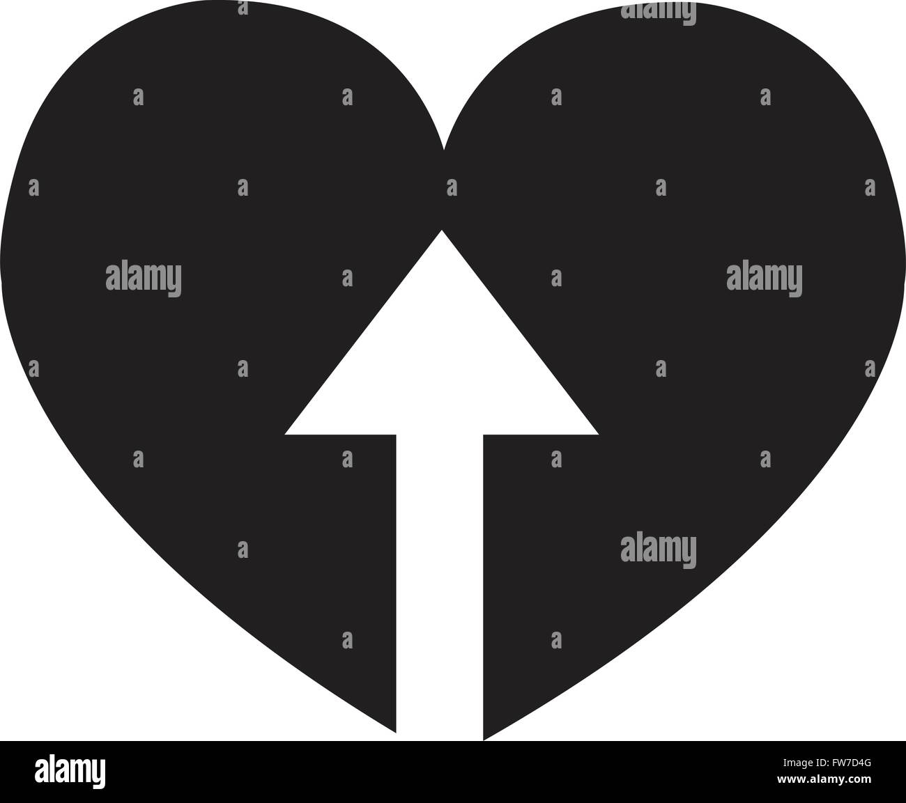 Heart icon Illustration sign design Stock Vector Image & Art - Alamy