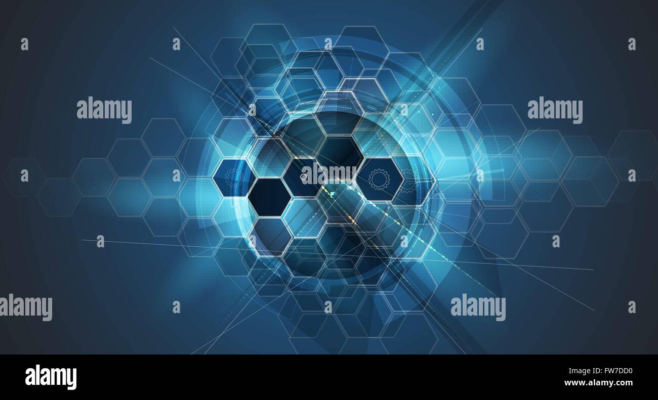 Abstract cell background. Medicine and sciense research. Vector Stock ...